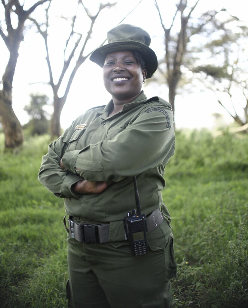 Lewa’s Radio Operator/Ranger Purity Wamuyu - Lewa Wildlife Conservancy