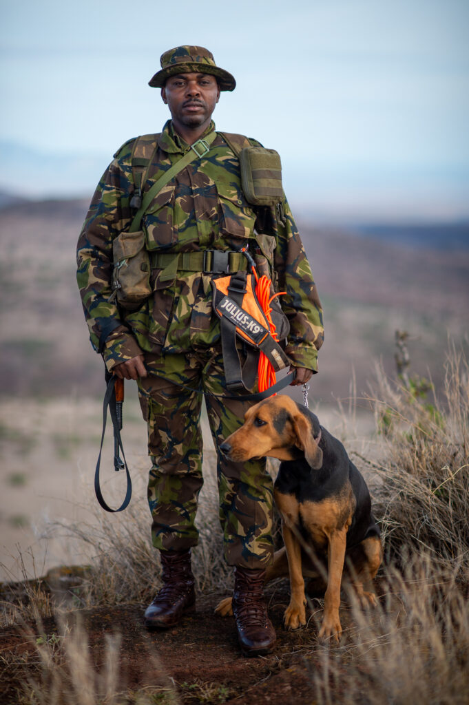 Ranger and Tracker Dog - Lewa Wildlife Conservancy